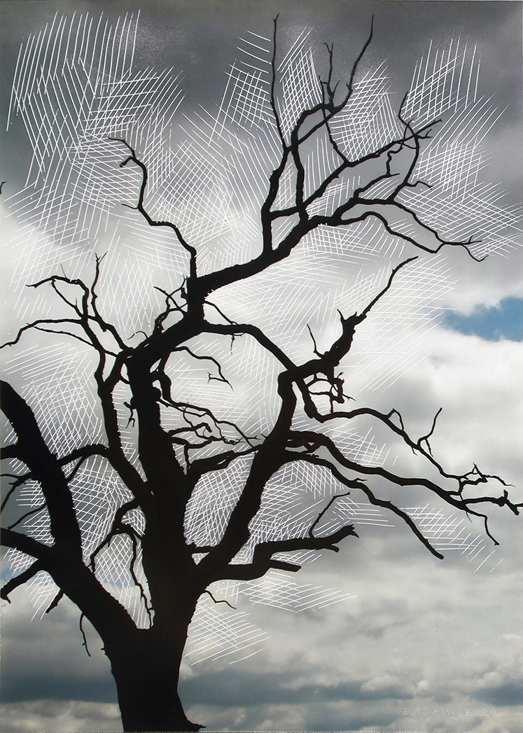 Paysage 17, série Souvenirs Troubles, Edith BASSEVILLE - Galerie dHD